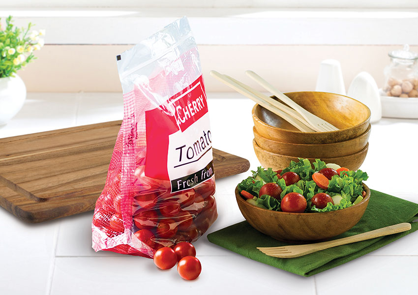 The Stand-Up Combo Bag From Fox Packaging | www.thesnack.net