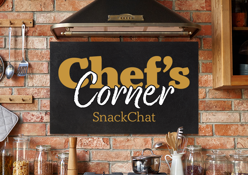 Chef's Corner SnackChat | www.thesnack.net
