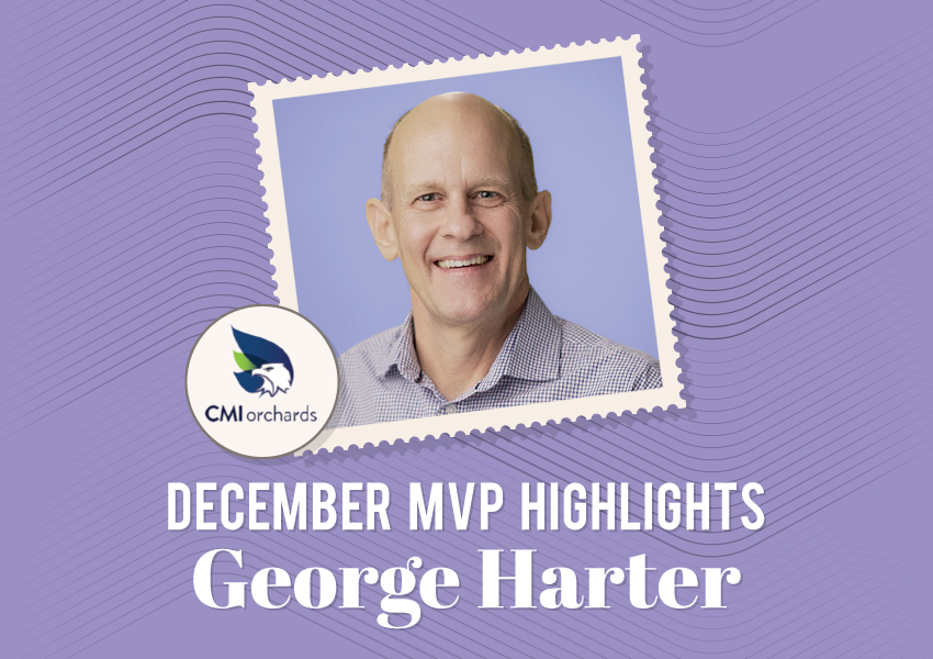 December MVP Highlights: George Harter | www.thesnack.net