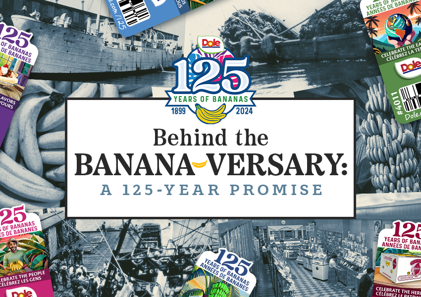 Behind the Banana-versary: A 125-Year Promise | www.thesnack.net