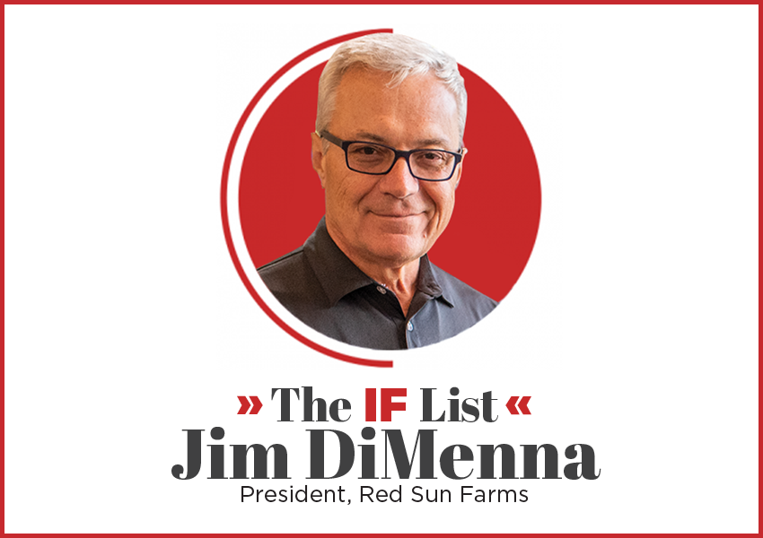 The IF list: Jim DiMenna, President, Red Sun Farms | www.thesnack.net