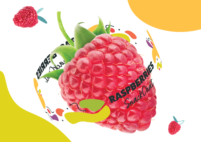 Raspberries Snackchat | www.thesnack.net