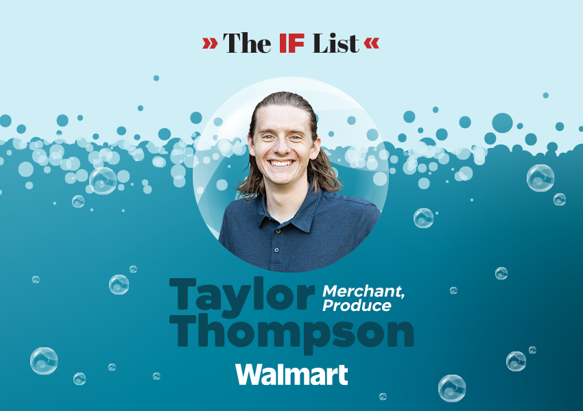 The IF List: Taylor Thompson, Merchant, Produce, Walmart | www.thesnack.net