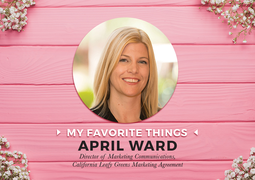 My Favorite Things: April Ward, Director of Marketing Communications ...