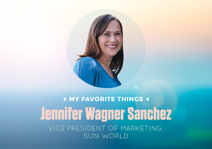 My Favorite Things: Jennifer Sanchez, Vice President of Marketing, Sun ...