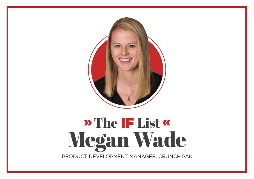 The IF list: Megan Wade, Product Development Manager, Crunch Pak | www ...
